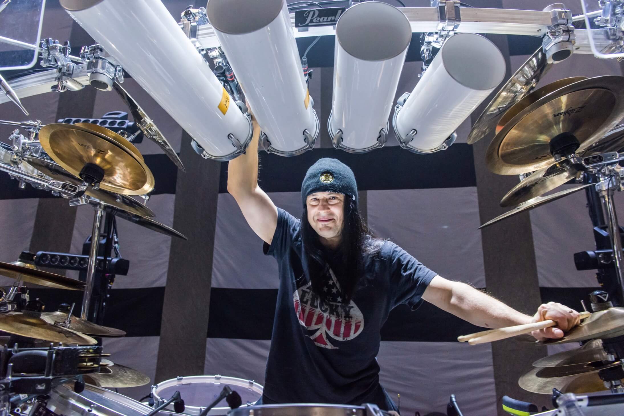 Mike Mangini’s ‘Images, Words & Beyond’ drum kit! | Dream Theater