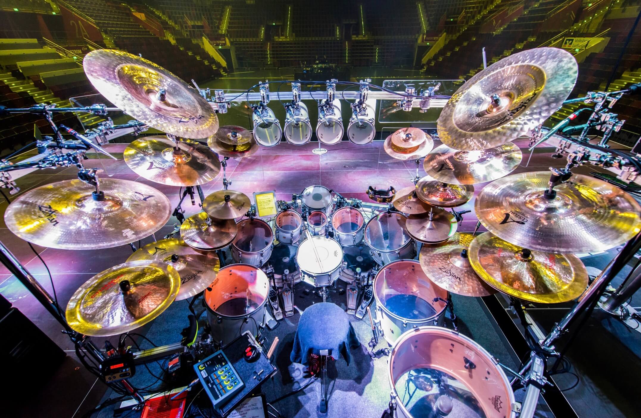 Mike Mangini’s ‘Images, Words & Beyond’ drum kit! | Dream Theater